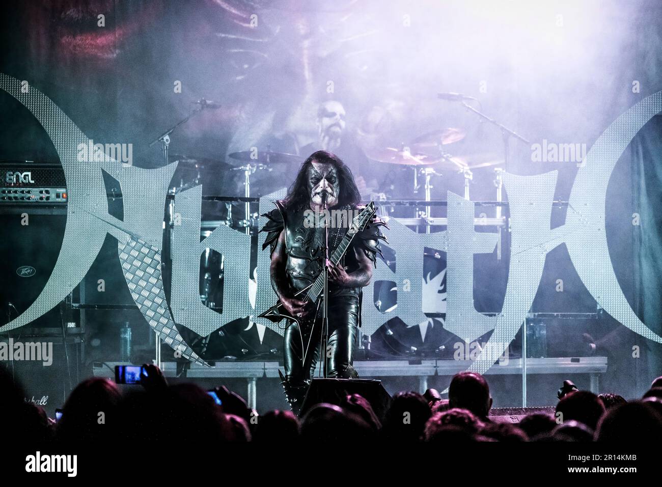 Oslo, Norway. 09th, April 2023. The Norwegian black metal band Abbath performs a live concert at ...
