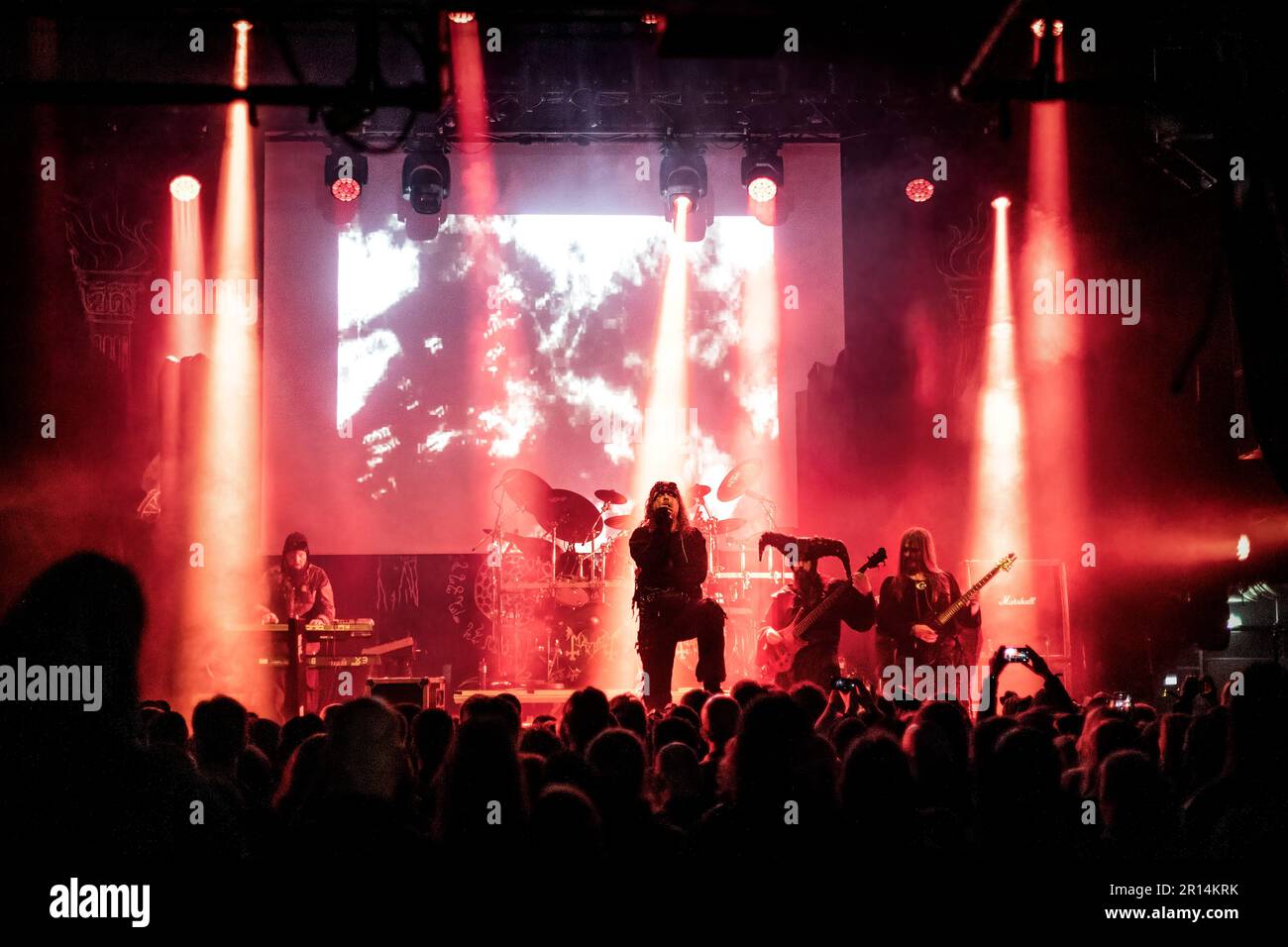 Oslo, Norway. 08th, April 2023. The Norwegian black metal band Arcturus performs a live concert ...
