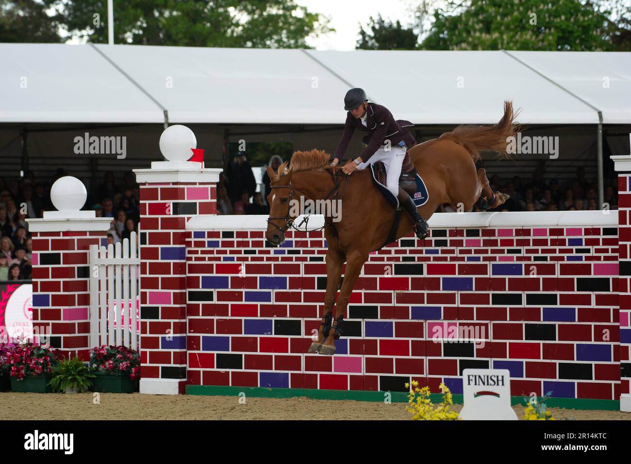 Windsor, Berkshire, UK. 11th May, 2023. Joseph Stockdale jumping in the ...
