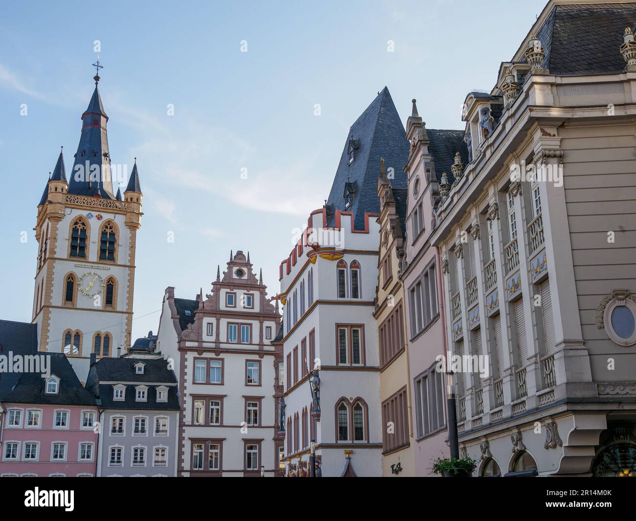 the city of Trier at the moselle river Stock Photo - Alamy