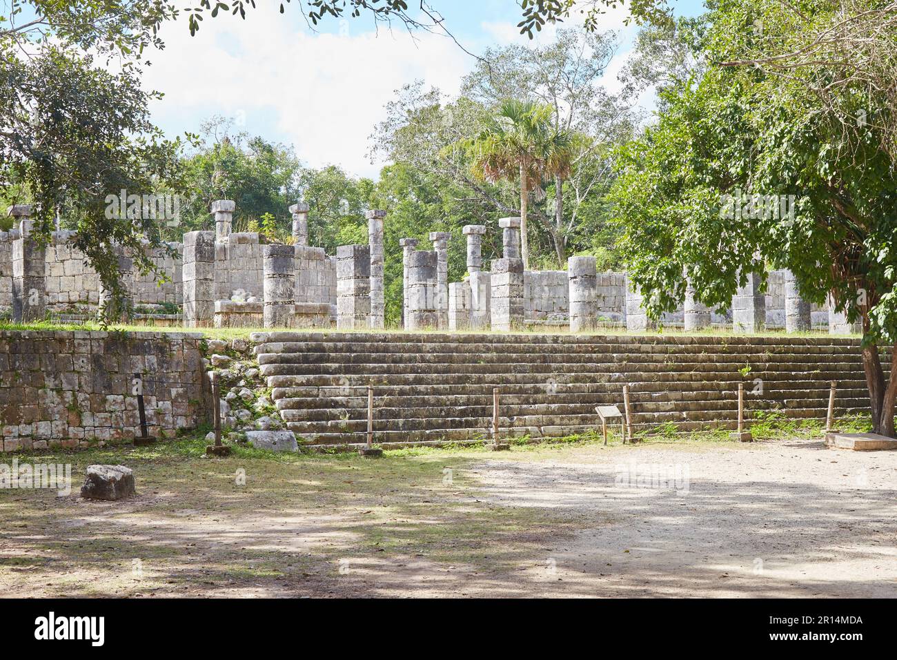 Chichen Itza, one of the greatest ancient Mayan cities, is located in ...
