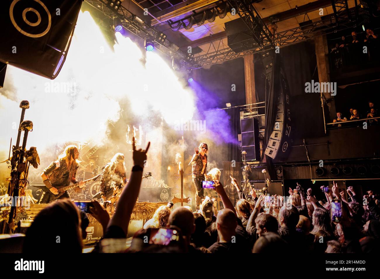 Oslo, Norway. 08th, April 2023. The Swedish black metal band Watain ...