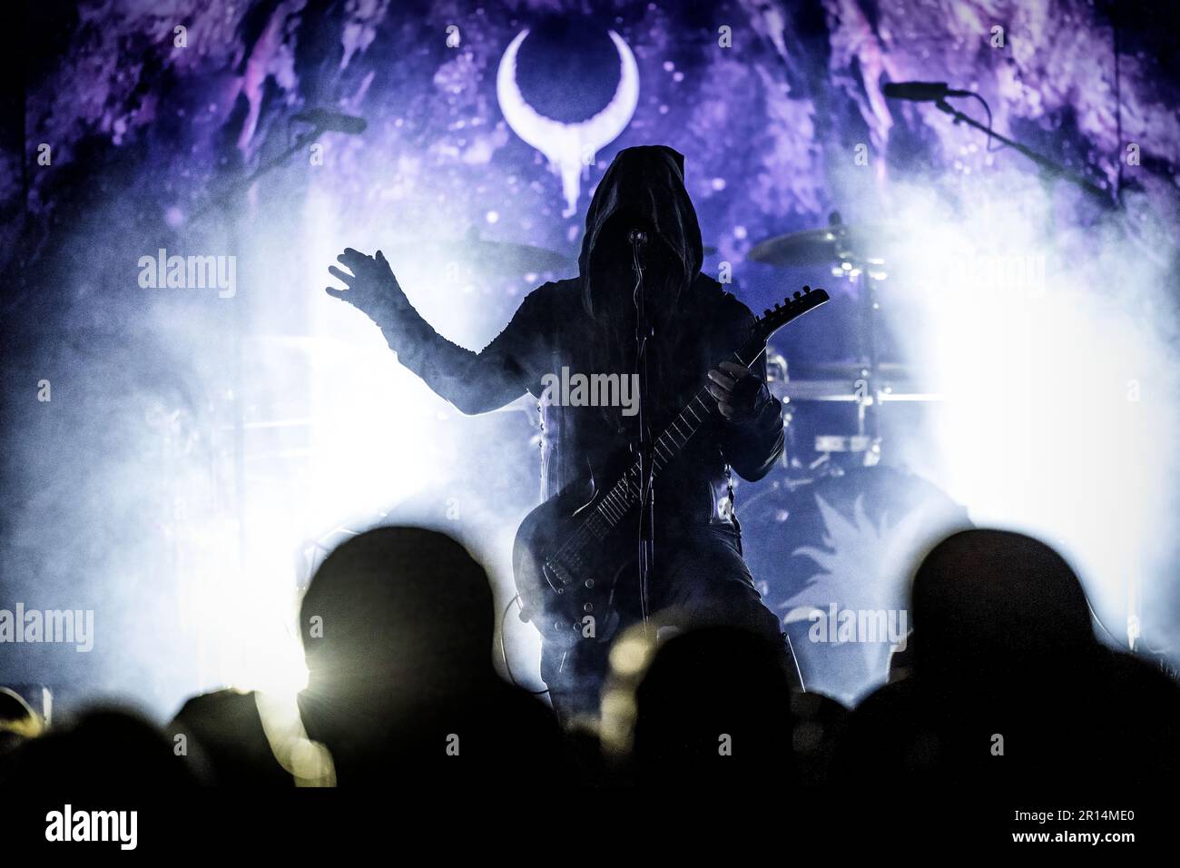 Oslo, Norway. 09th, April 2023. The American melodic black metal band UADA performs a live ...