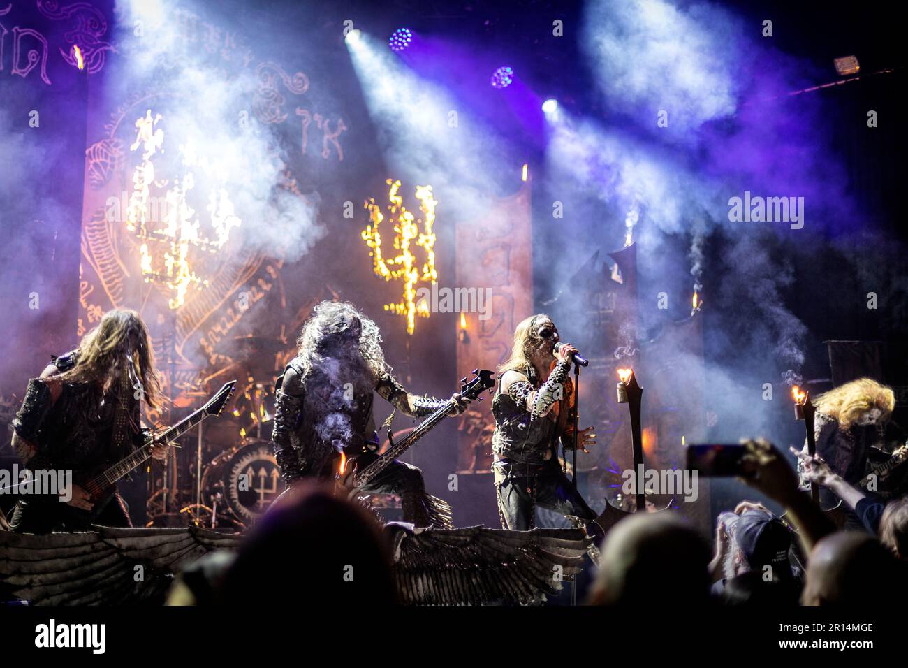 Oslo, Norway. 08th, April 2023. The Swedish black metal band Watain ...