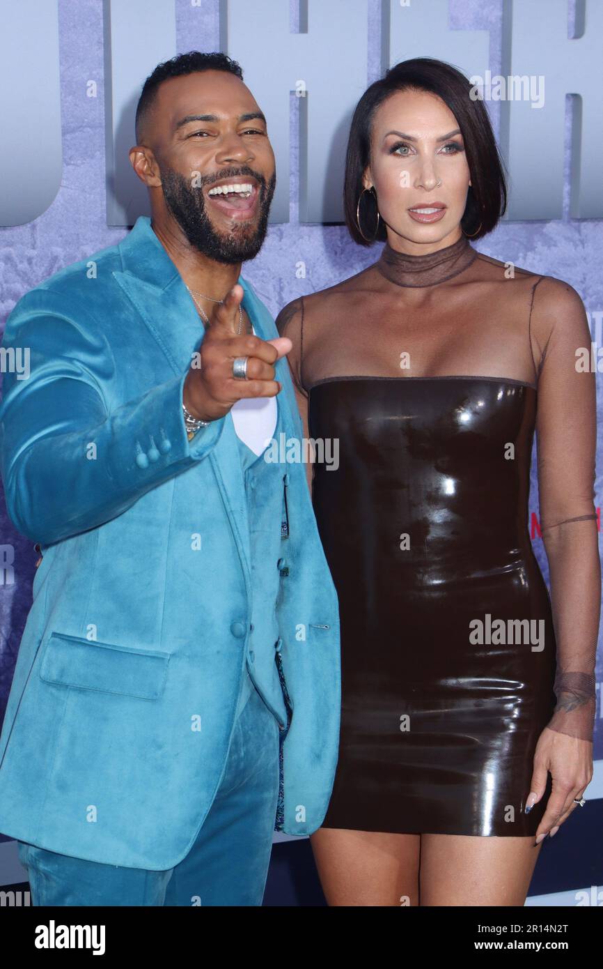 Omari Hardwick, Jennifer Pfautch 05/10/2023 The Los Angeles Premiere of ...