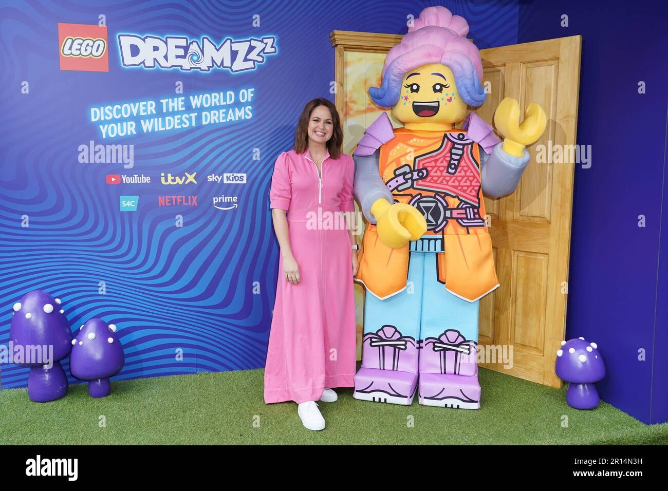 EDITORIAL USE ONLY Giovanna Fletcher attends the LEGO DREAMZzz premiere ...