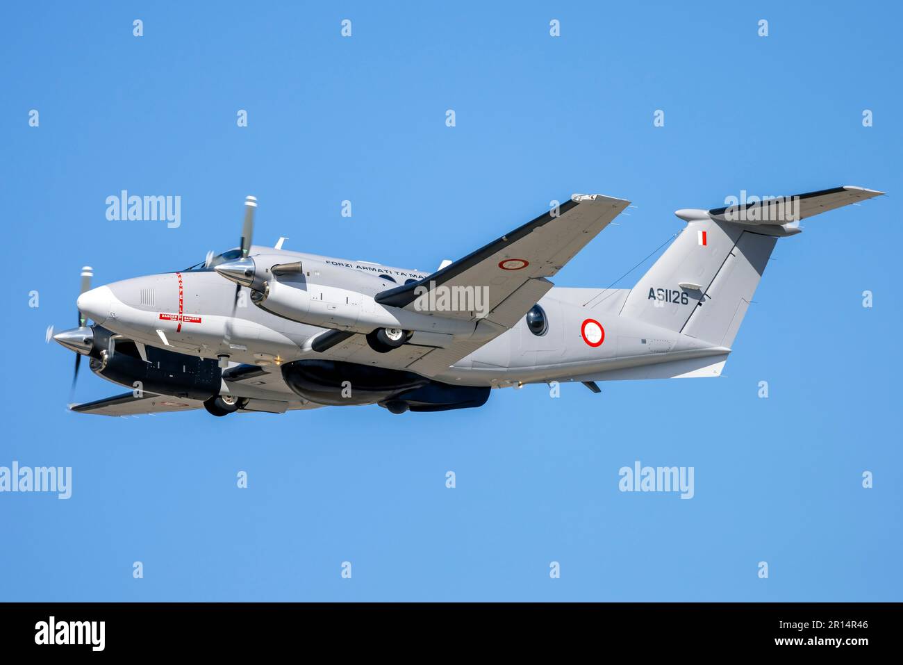 Maltese Air Force Hawker Beechcraft B200 King Air (REG: AS1126 ...