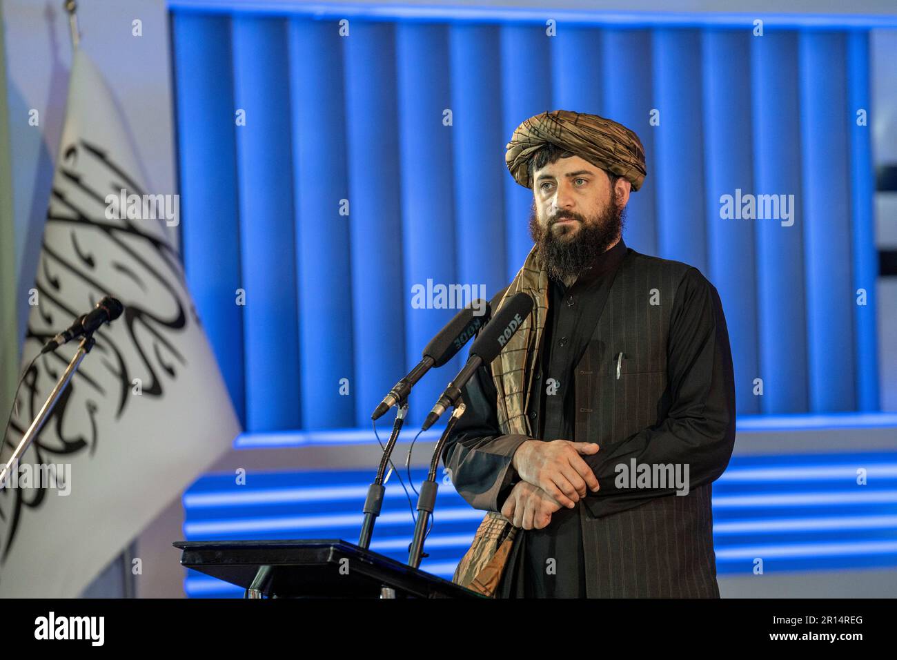 Afghan Taliban's Acting Minister of Defence Mullah Mohammad Yaqoob ...