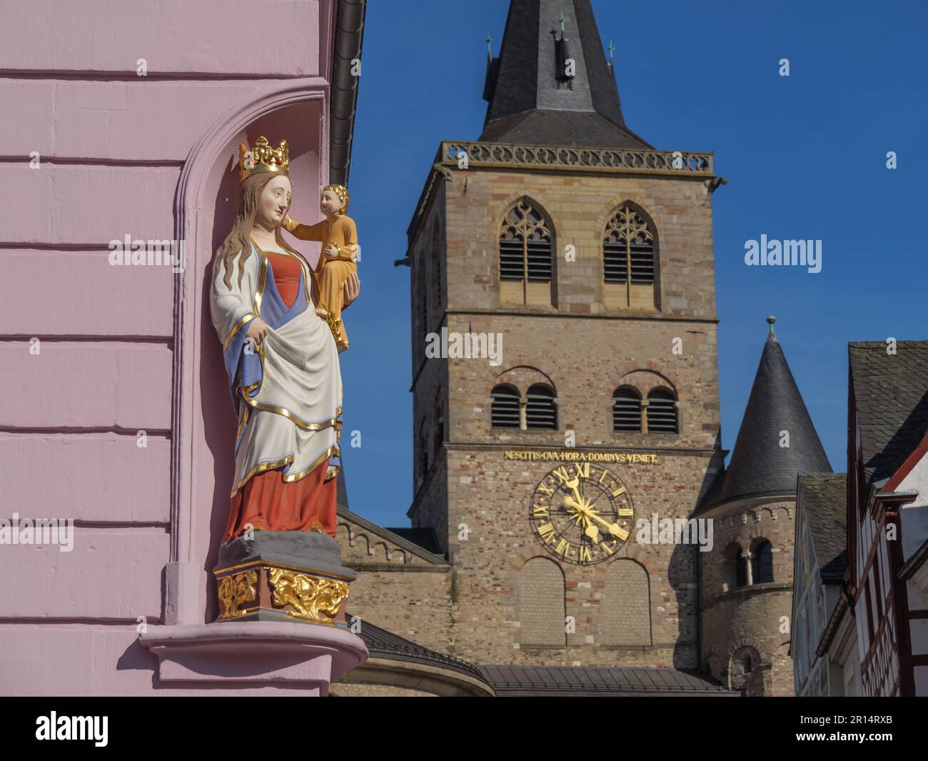 the city of Trier at the moselle river Stock Photo - Alamy