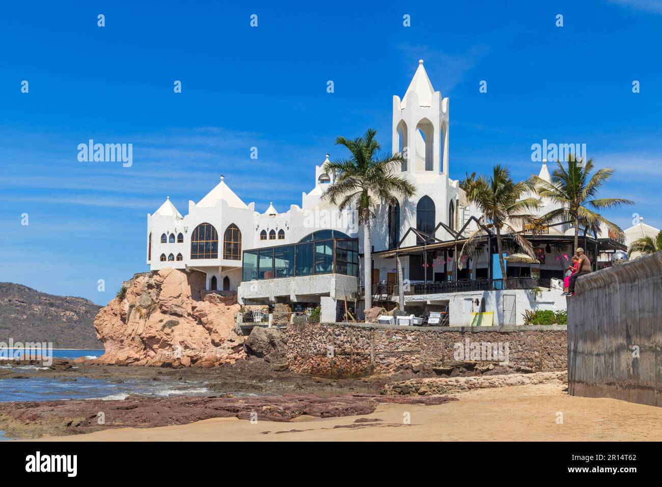 Avenue Del Mar, Golden Zone, Mazatlan, Sinaloa, Mexico Stock Photo - Alamy