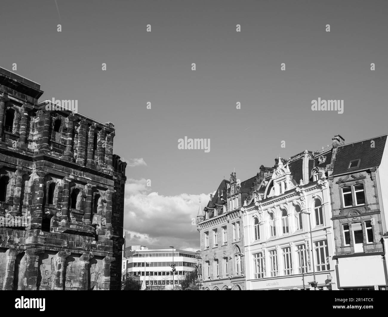 the city of Trier at the moselle river Stock Photo - Alamy