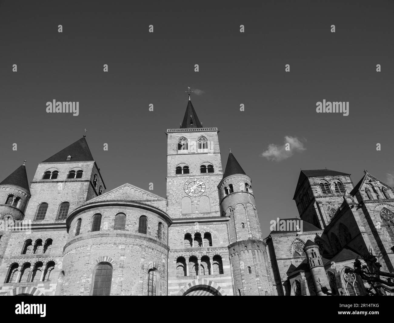 the city of Trier at the moselle river Stock Photo - Alamy