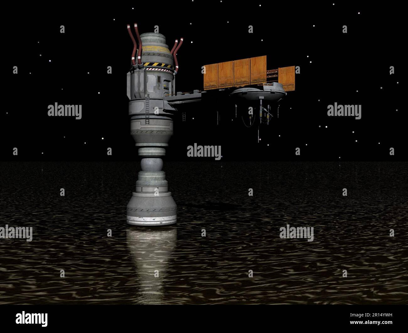 Space fighter planet 3d hi-res stock photography and images - Alamy