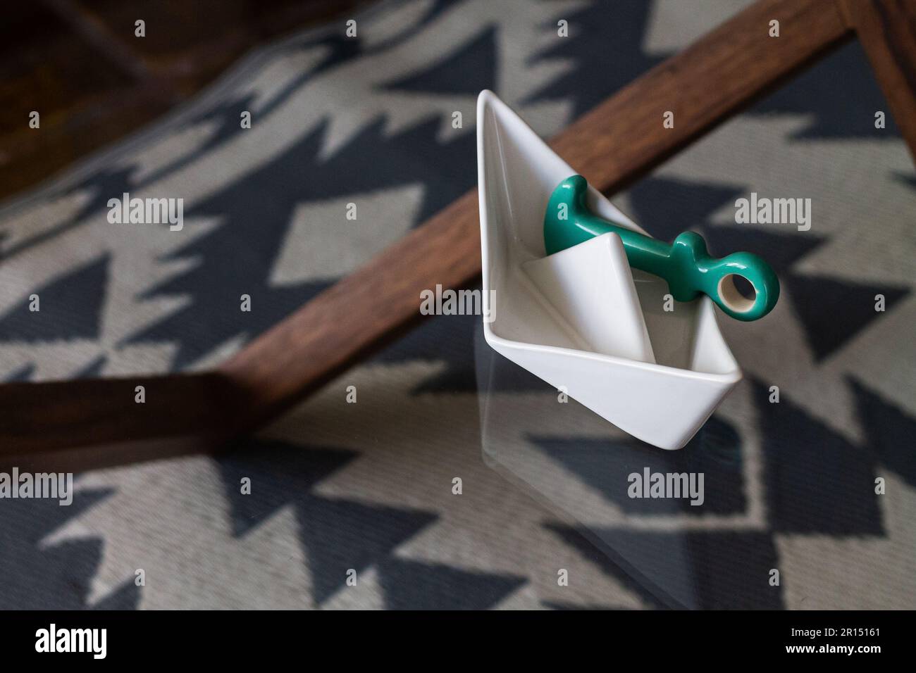 Ceramic Paper Boat Stock Photo - Alamy