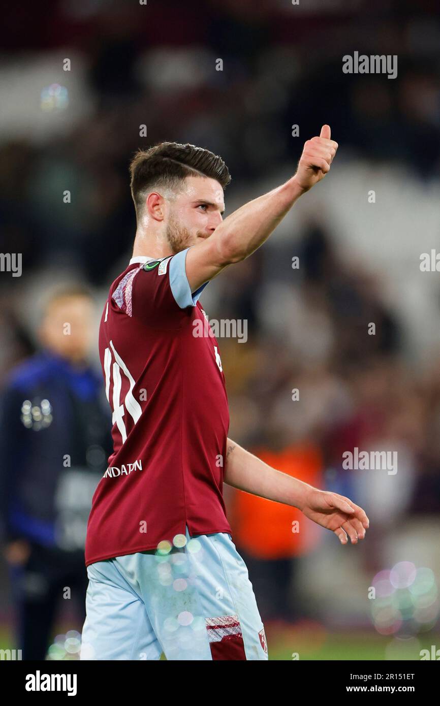 London, UK. 11th May, 2023. London, England, May 11th 2023: Declan Rice ...