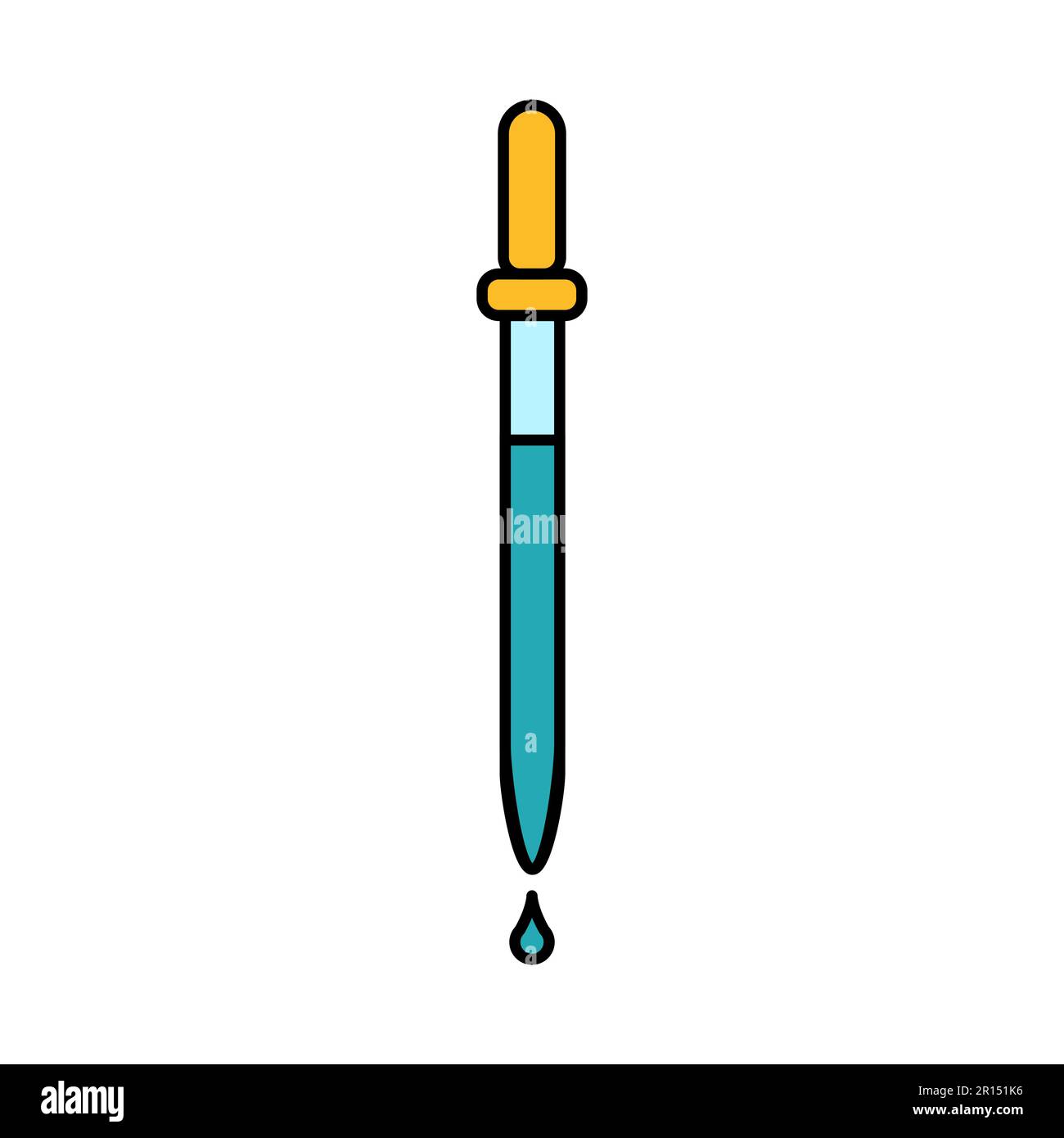 Medical pipette for instillation of drops, medication to the patient, a ...