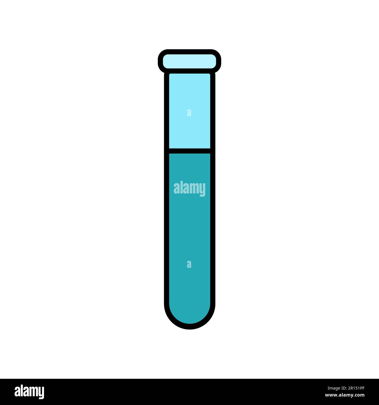 Chemical laboratory medical test tube, flask for drugs and chemical ...