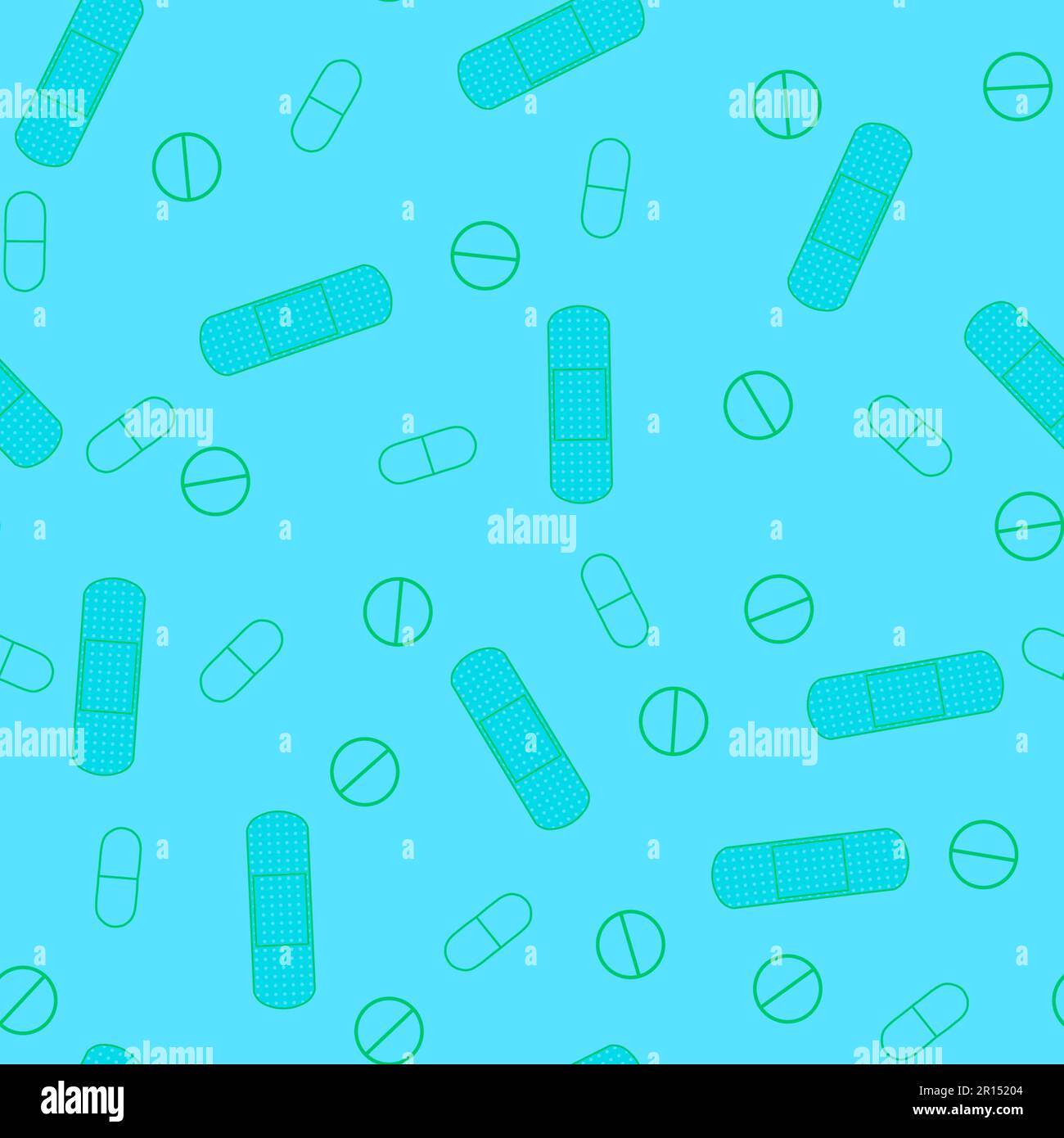 Cartoon medicine seamless pills pattern for wrapping paper and linens ...