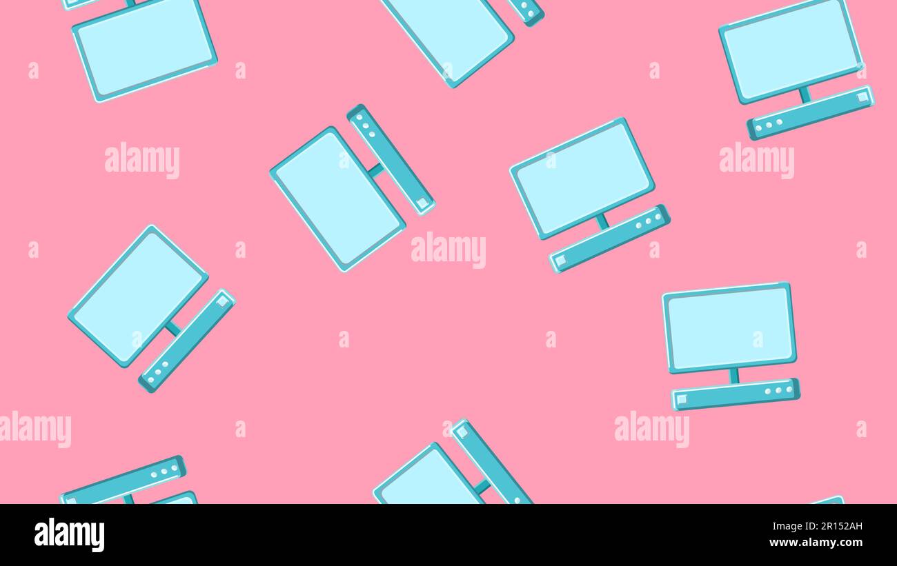 Seamless pattern texture of endless repetitive modern digital laptop ...