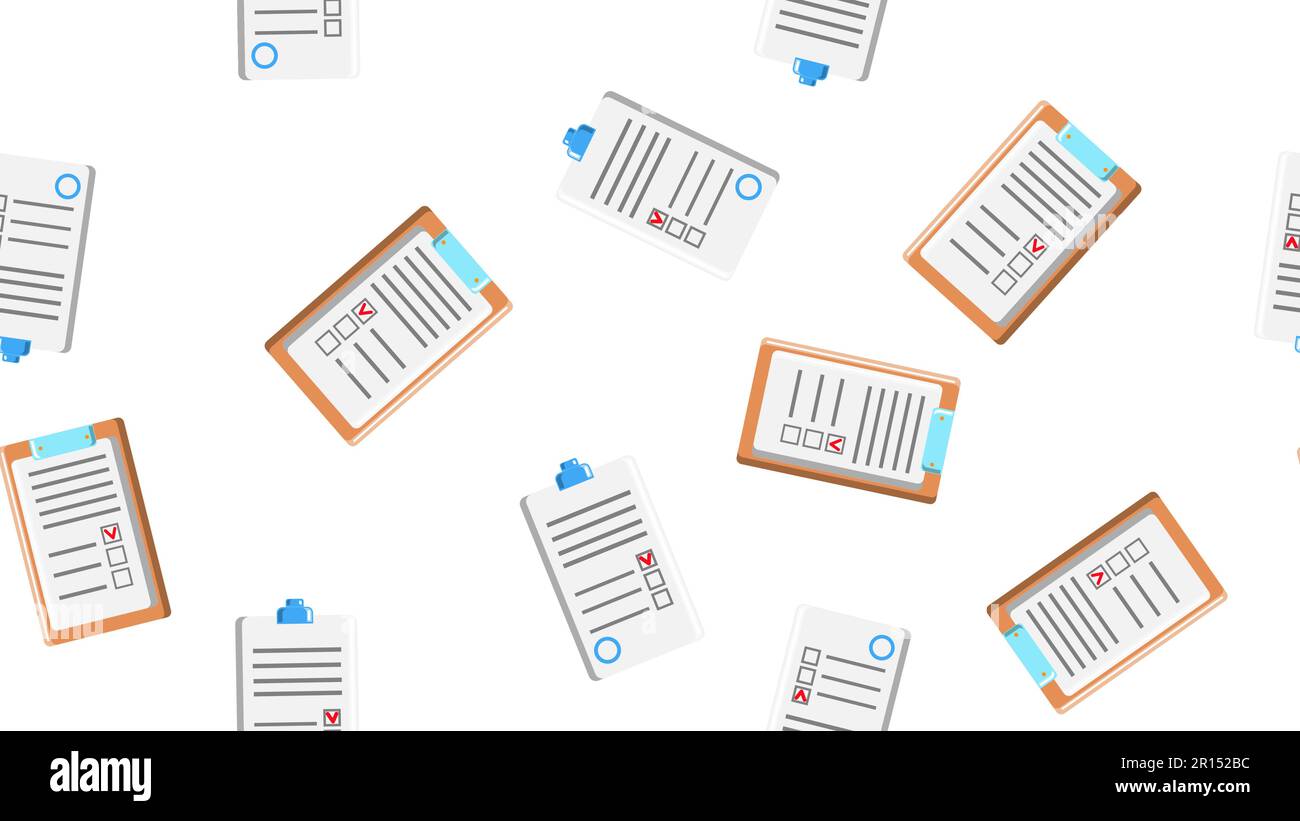 Seamless pattern texture of endless repeating paper sheets of paper ...