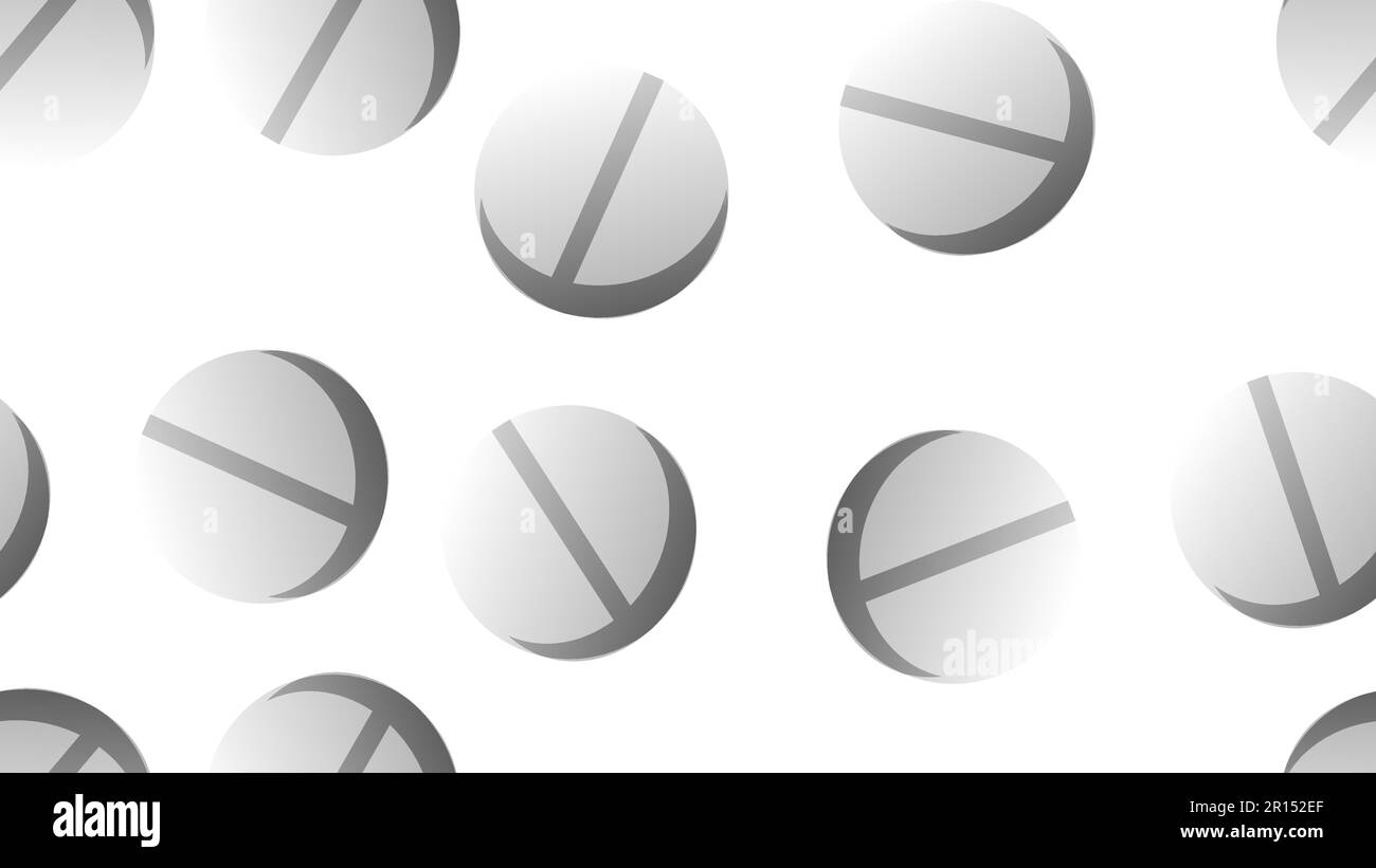 Endless seamless pattern of medical scientific medical items ...