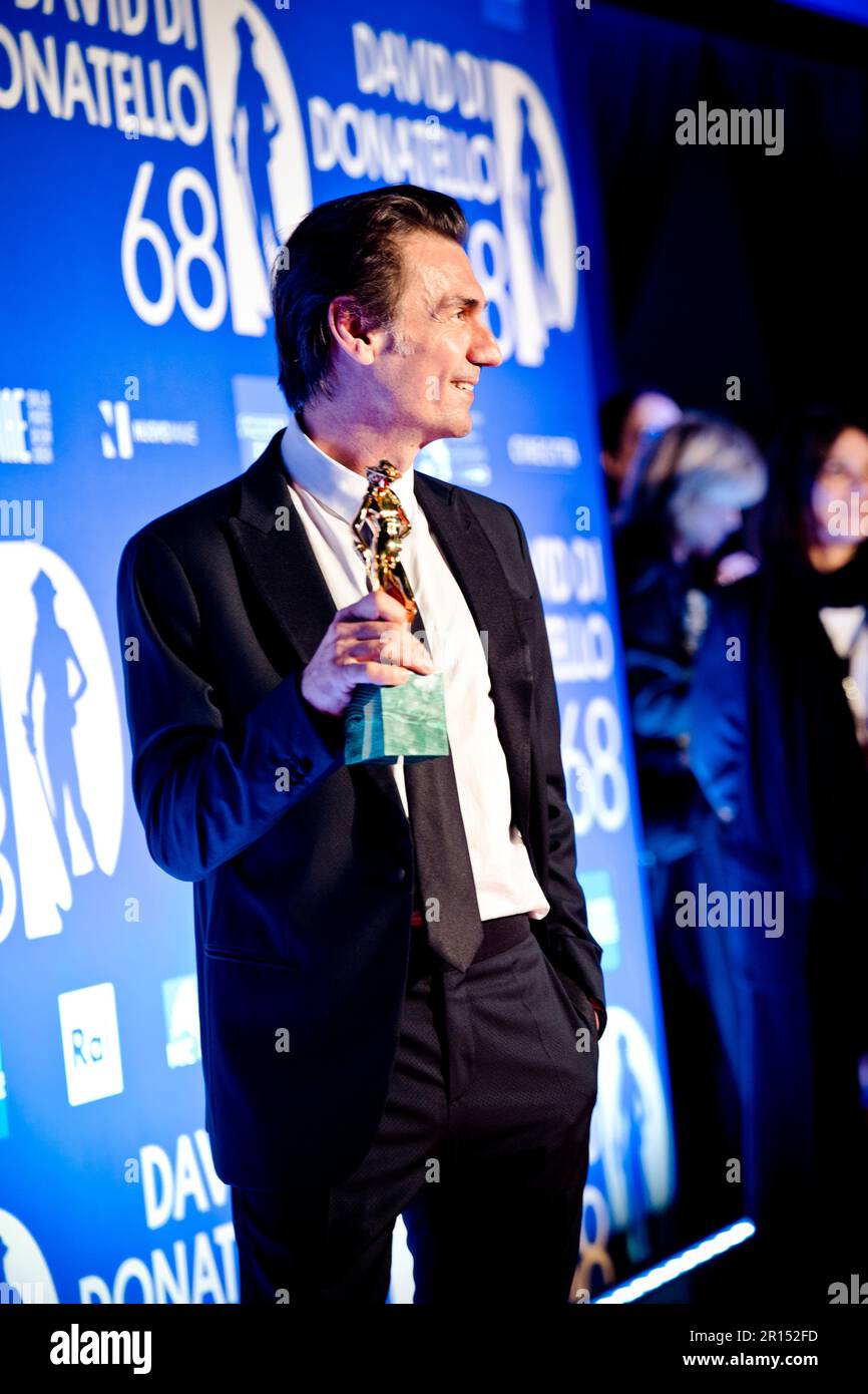 Rome, Italy, 10th May 2023, Fabrizio Gifuni attends the 68th David di ...