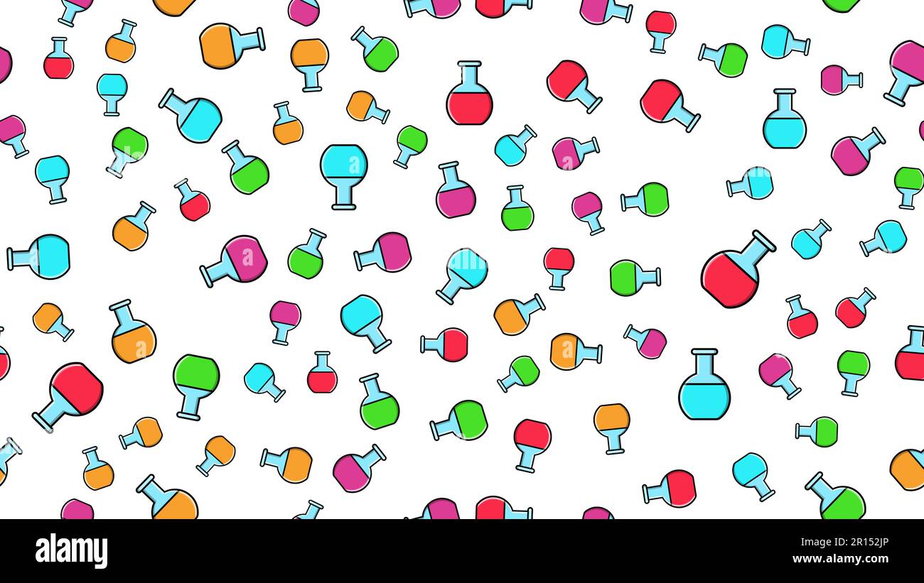 Seamless pattern texture of endless repeating round multi-colored ...