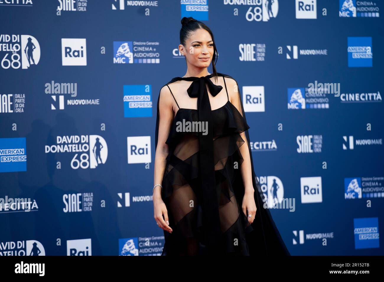 Rome, Italy, 10th May 2023, Elodie attends the 68th David di Donatello ...