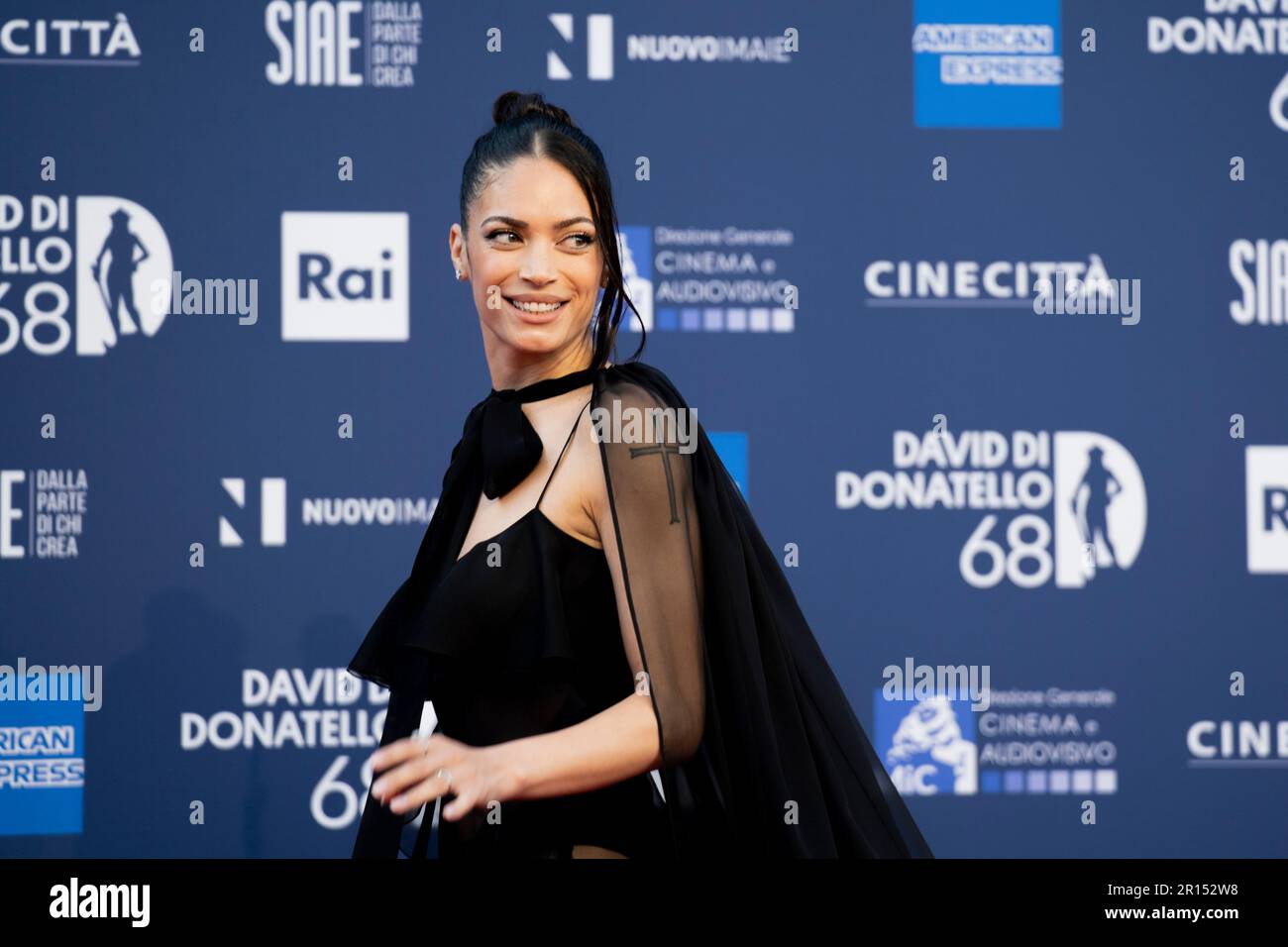 Rome, Italy, 10th May 2023, Elodie attends the 68th David di Donatello ...