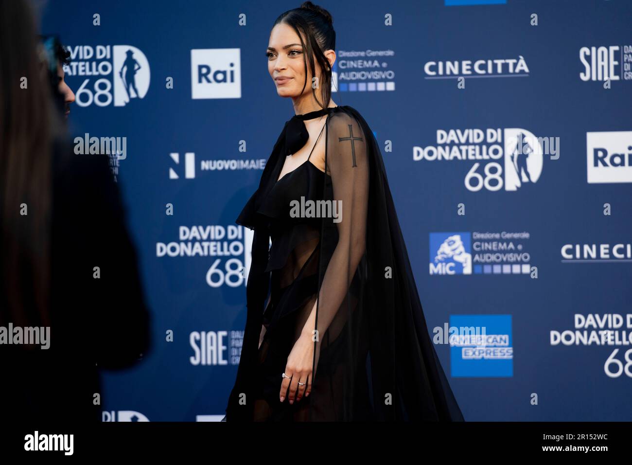 Rome, Italy, 10th May 2023, Elodie attends the 68th David di Donatello ...