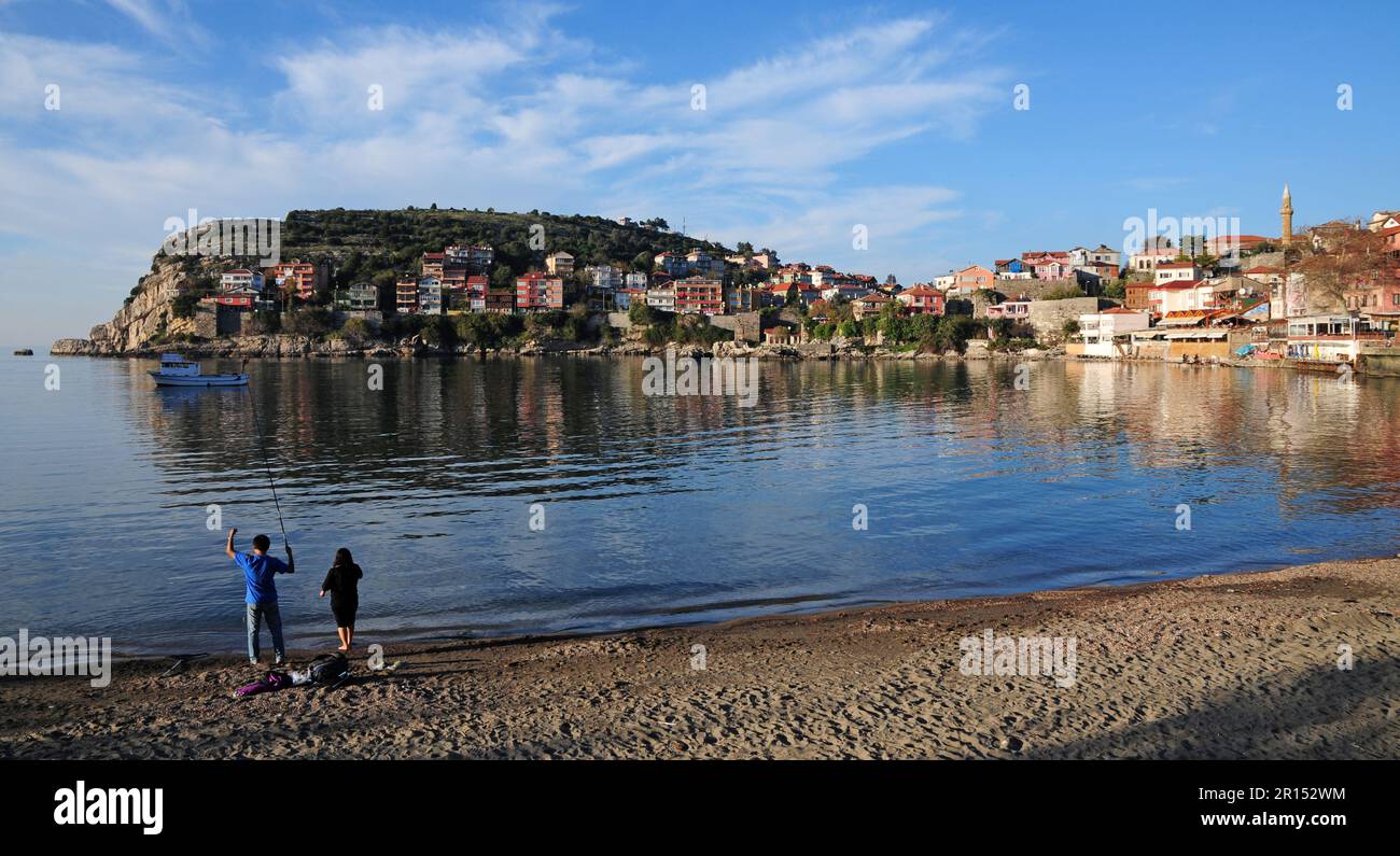 Amasra is a coastal city in Turkey. It is rich in tourism Stock Photo ...