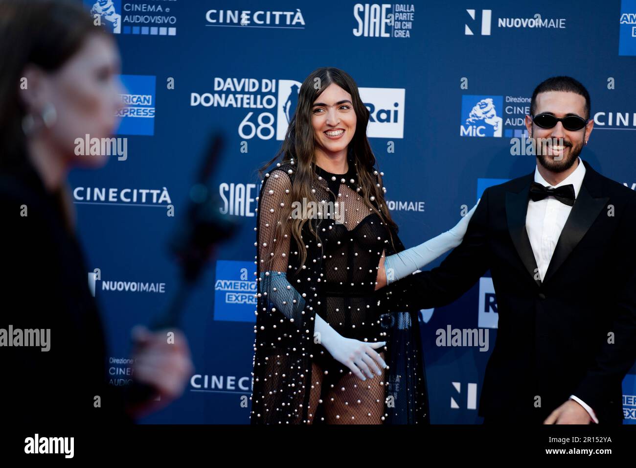 Rome, Italy, 10th May 2023, Joan Thiele attends the 68th David di Donatello Red Carpet (Photo ...