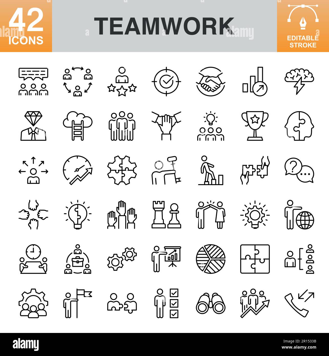Perfect teamwork hi-res stock photography and images - Alamy