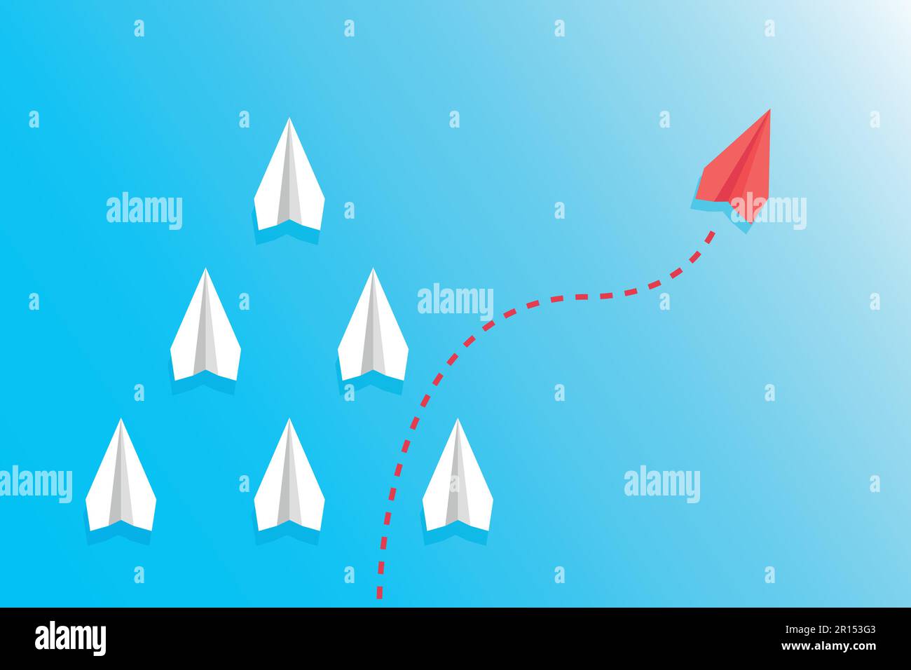 Changing the direction Stock Vector Images - Alamy