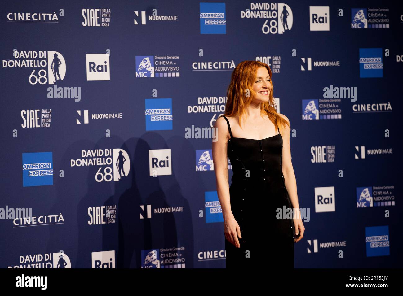 Rome, Italy, 10th May 2023, Noemi attends the 68th David di Donatello ...