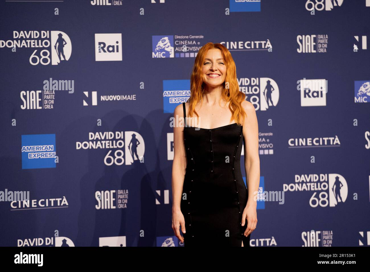 Rome, Italy, 10th May 2023, Noemi attends the 68th David di Donatello ...