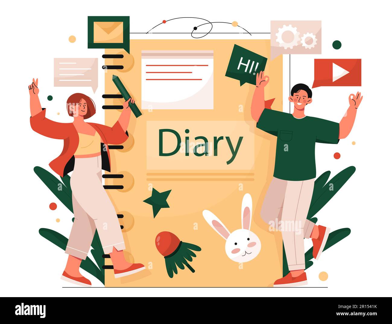 Woman folder arm Stock Vector Images - Alamy