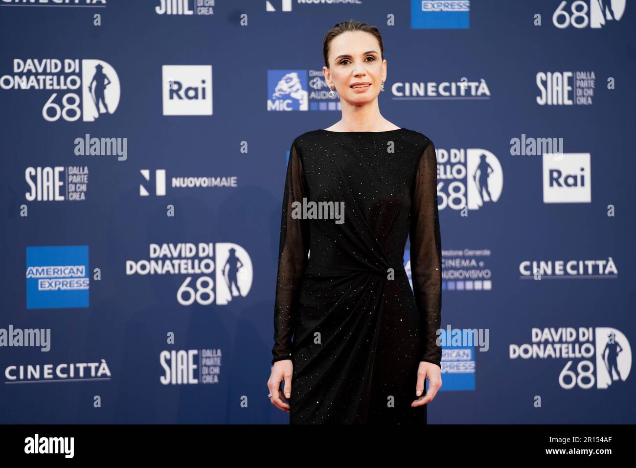 Rome, Italy, 10th May 2023, Emanuela Fanelli attends the 68th David di ...