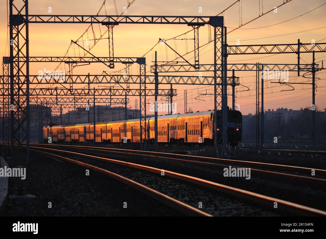 Railroad electricity hi-res stock photography and images - Alamy