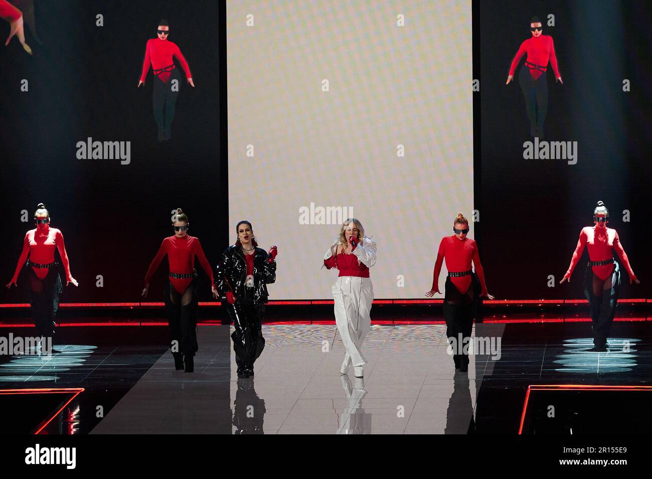 Liverpool, UK . 11 May, 2023 . Teya & Salena representing Austria ...
