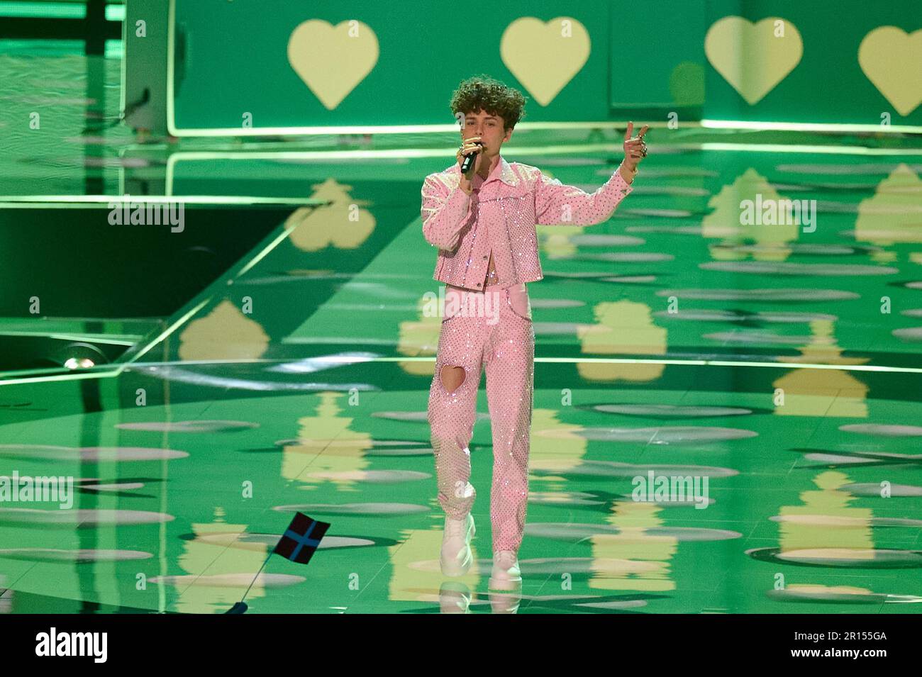 Liverpool, UK . 11 May, 2023 . Reiley representing Denmark pictured ...