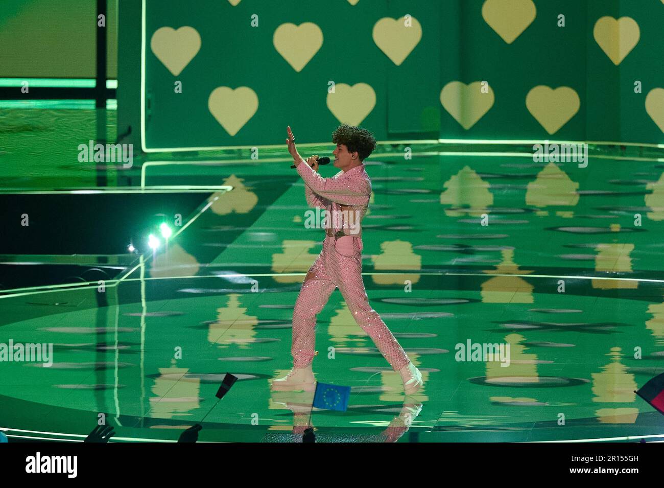 Liverpool, UK . 11 May, 2023 . Reiley representing Denmark pictured ...