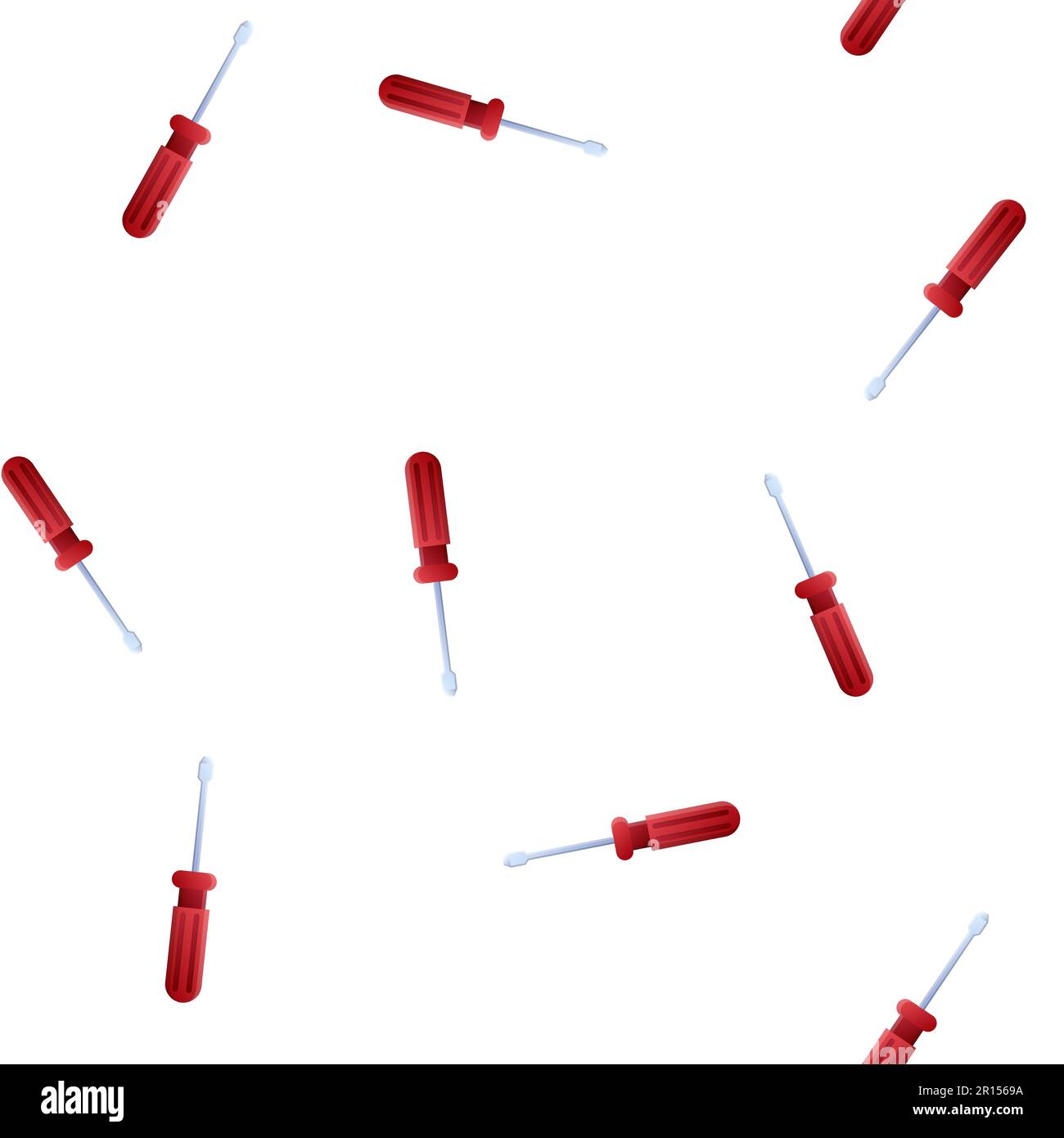 Seamless pattern with screwdriver icon. Repair symbols. Vector ...