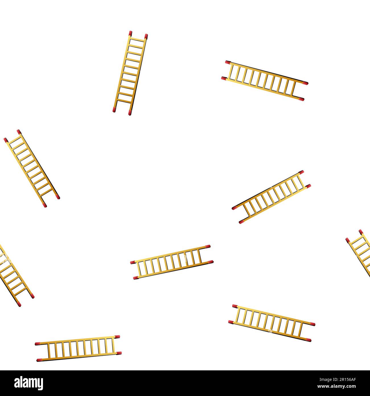 Stair background from line icon. Linear vector pattern Stock Vector ...