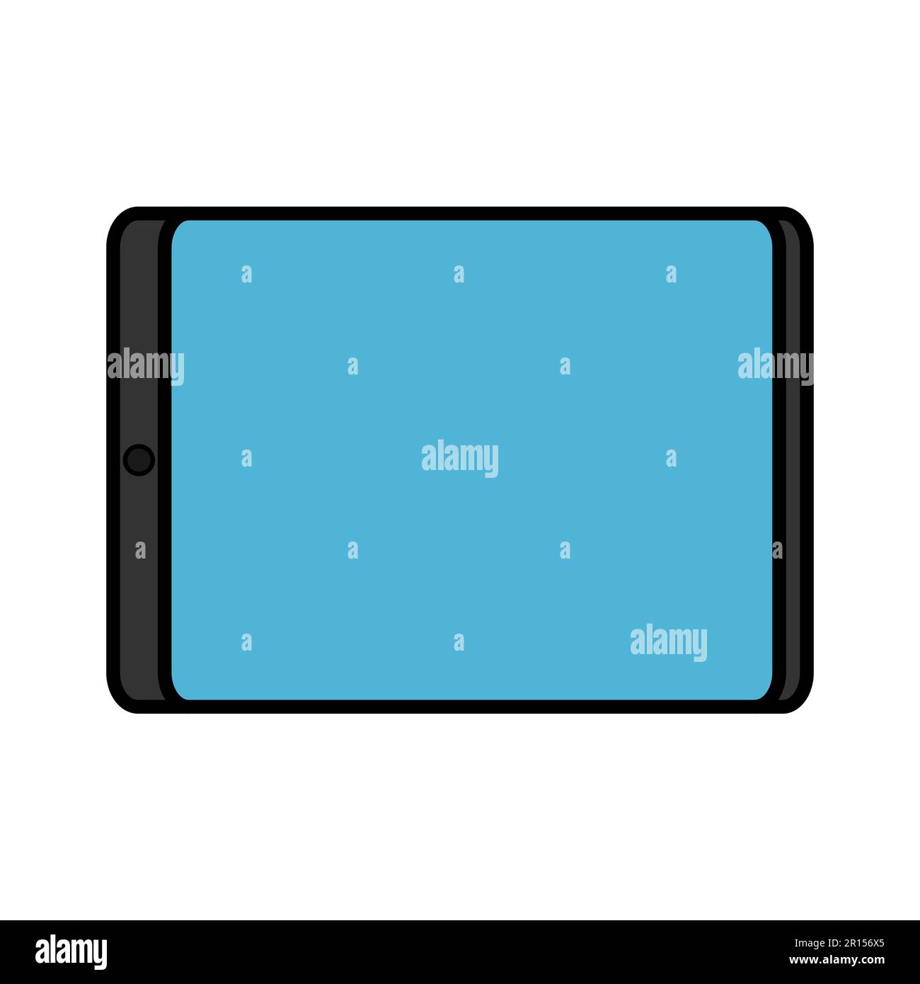 Vector illustration of a flat icon simple modern digital digital ...