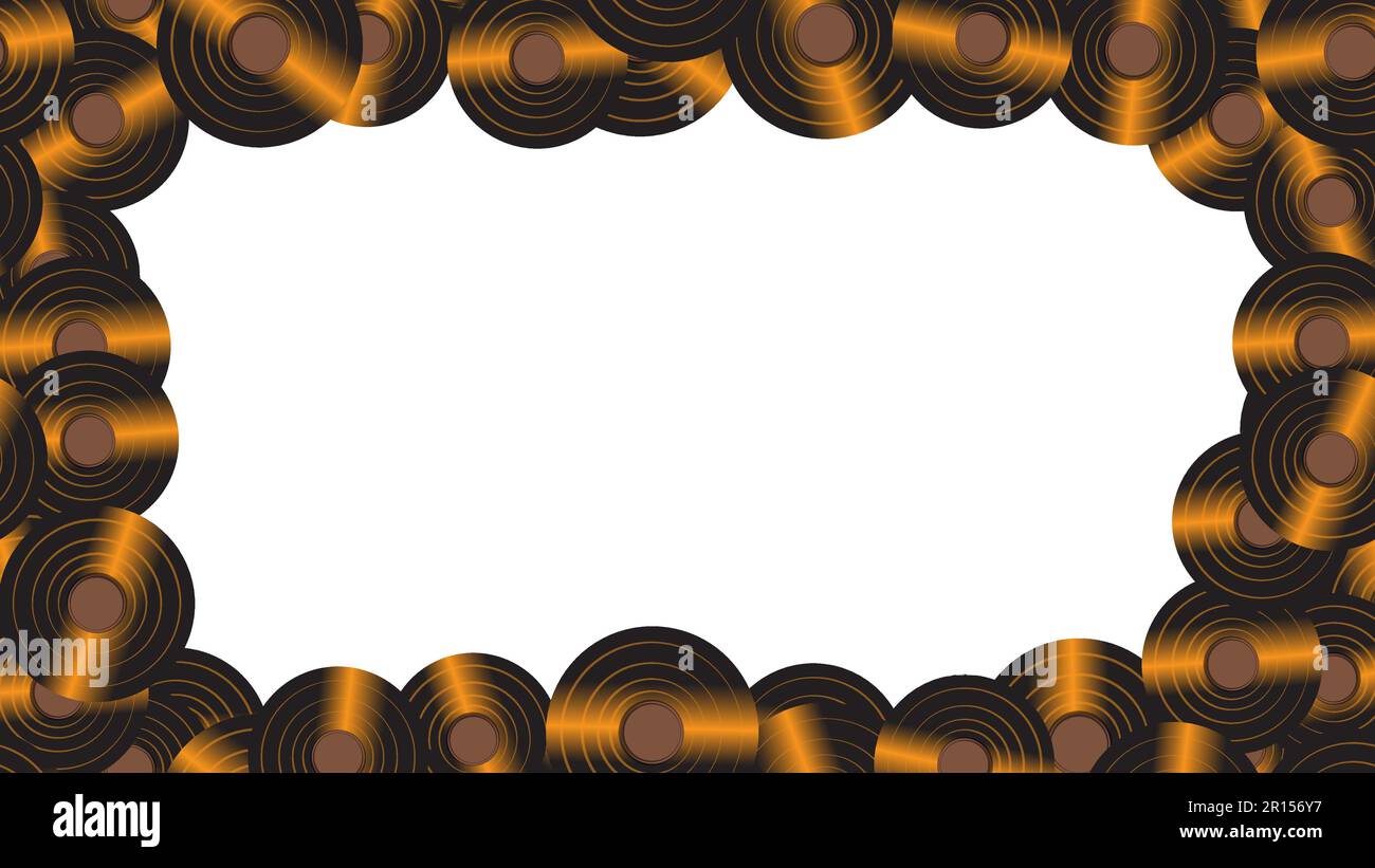 Gold platinum records Stock Vector Images - Alamy