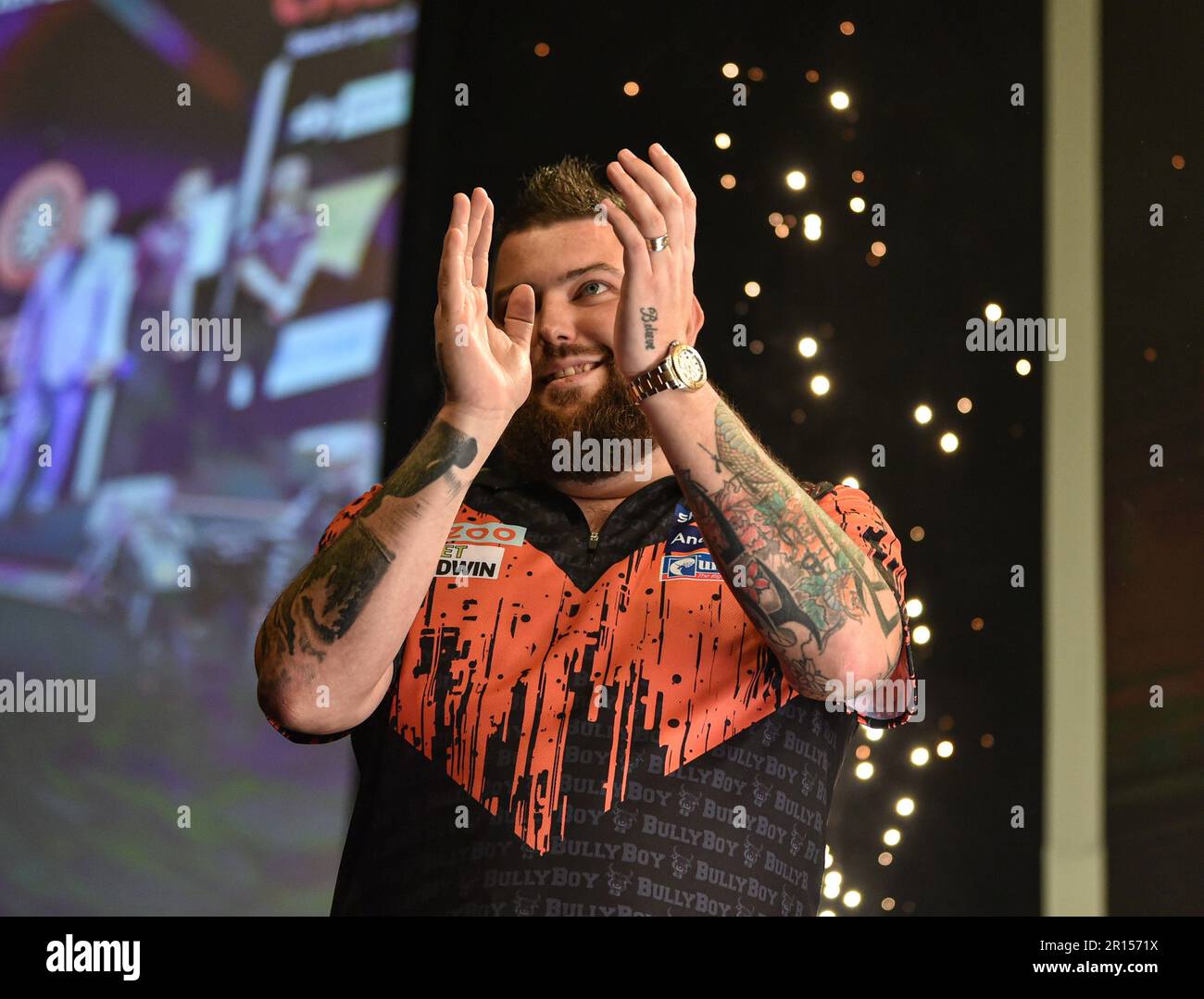 Utilita Arena, Sheffield, UK. 11th May, 2023. 2023 PDC Cazoo Premier ...