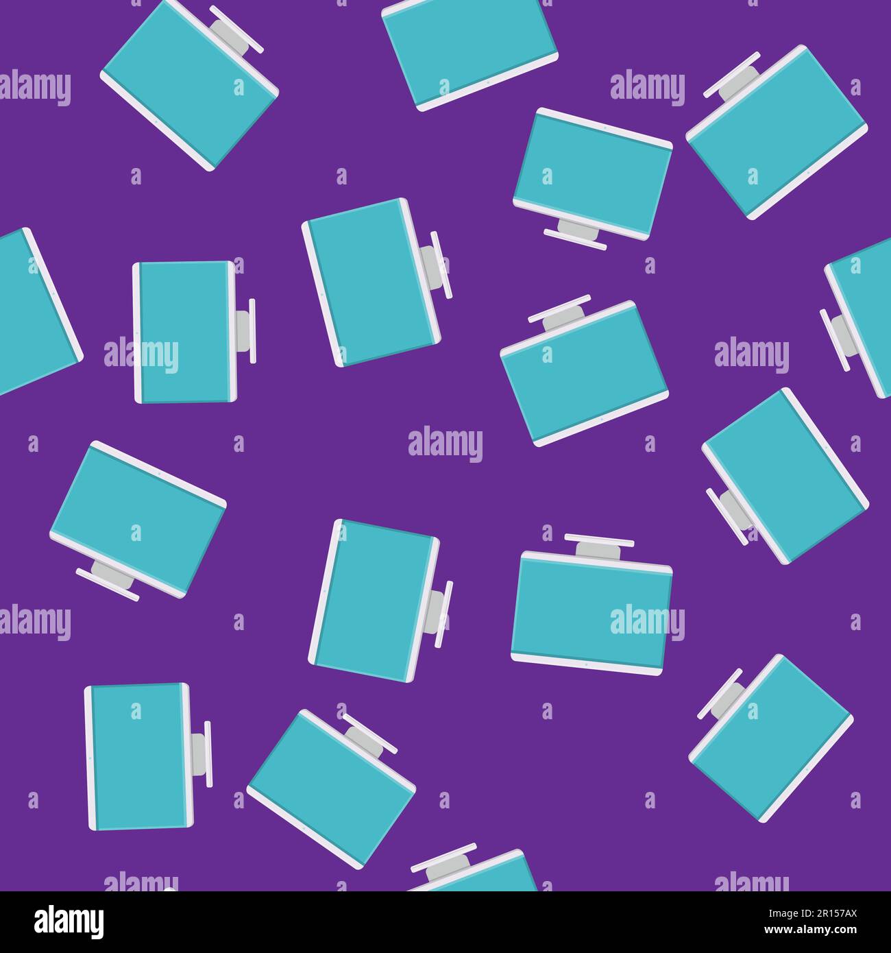 Seamless pattern, texture of modern digital rectangular lcd liquid ...