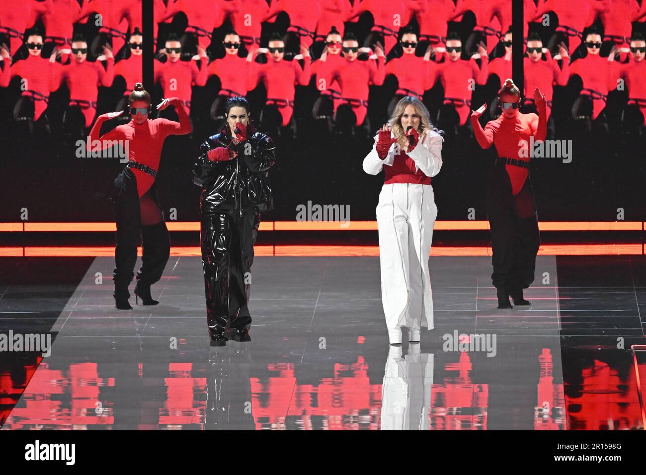 Liverpool, Sweden. 11th May, 2023. LIVERPOOL 20230511 Teya & Salena ...