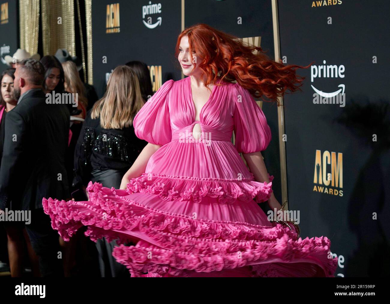 Caylee Hammack arrives at the 58th annual Academy of Country Music ...